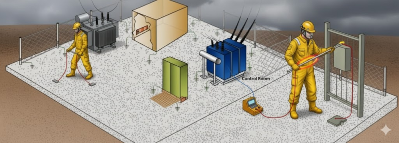 How Engineers Test Substation Grounding - TheElectricalGuy