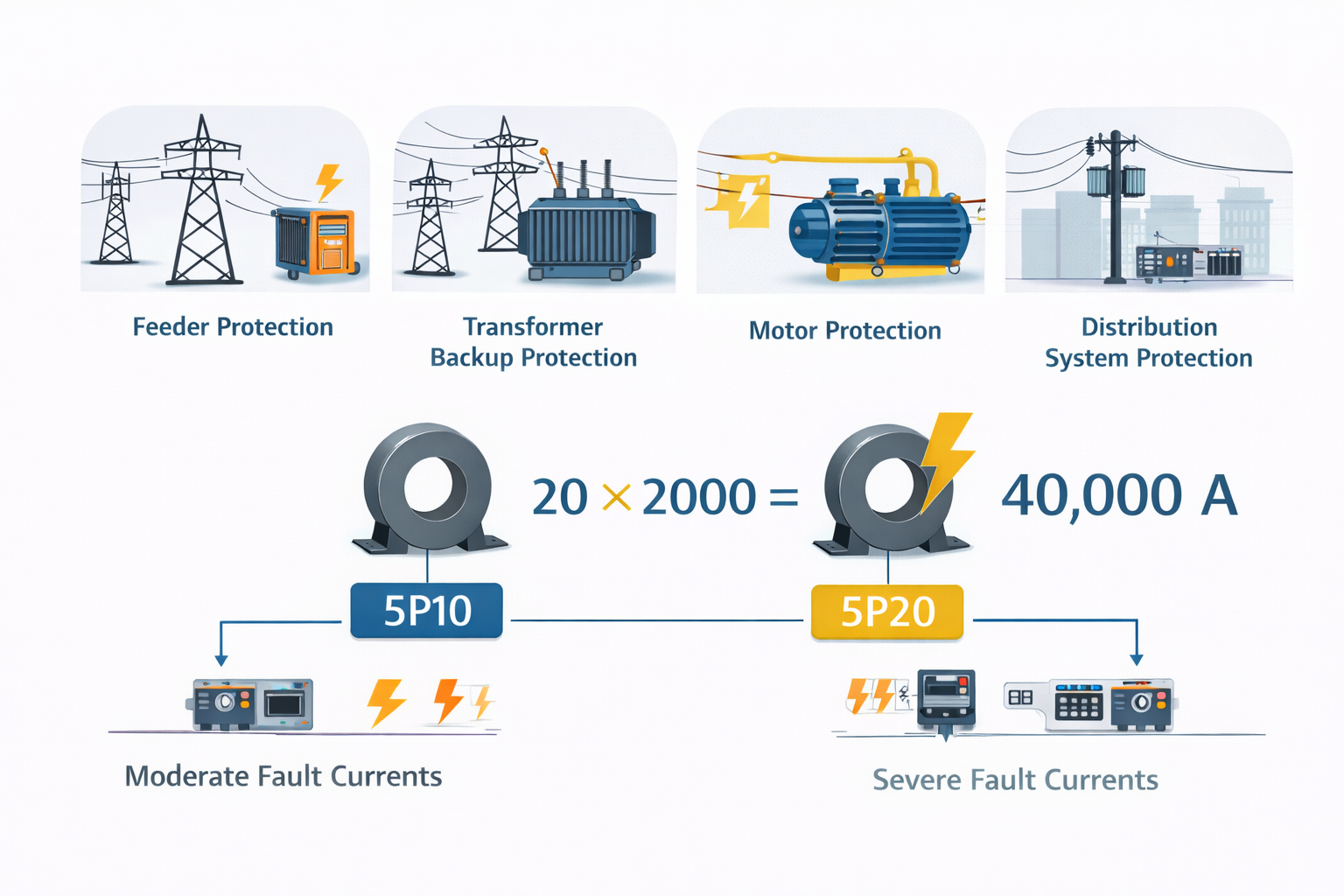What are 5P10 & 5P20 in CTs? Complete Guide to Protection Accuracy ...